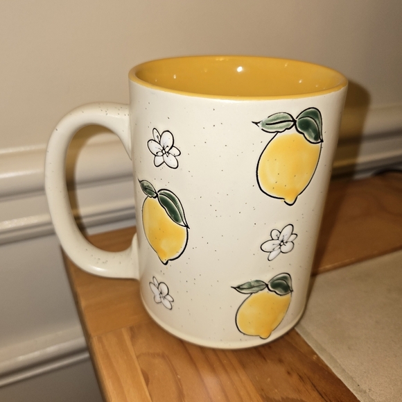 Inhome | Dining | Lemon Pattern Ceramic Coffee Mug | Poshmark